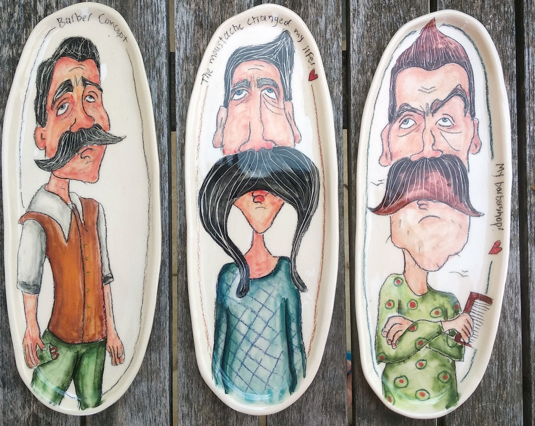 Personalized Ceramic Platters, Personalized Gifts for Men, Custom ...