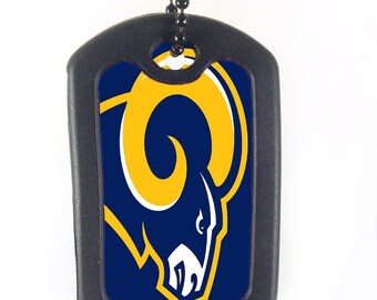 Rams Dog Tag - Etsy