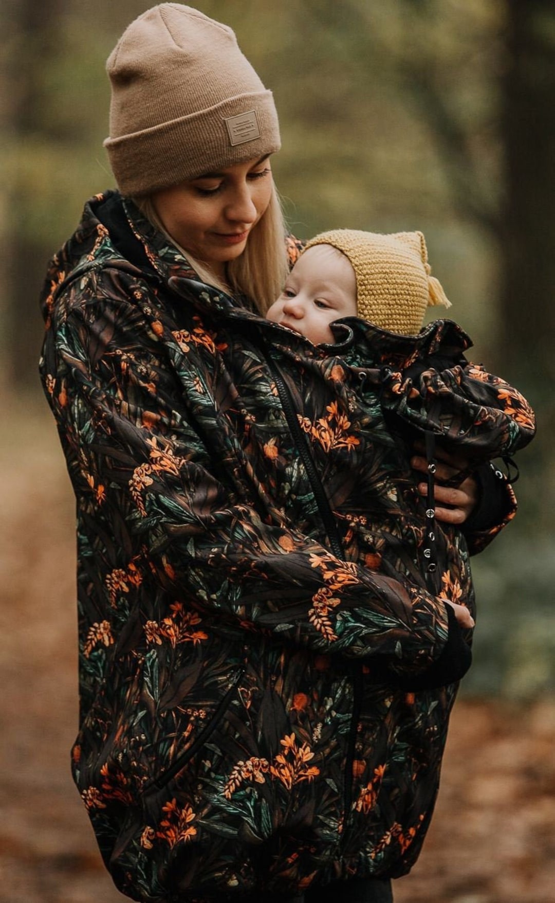 4in1 Softshell Babywearing Jacket GREYSE: Maternity & Baby Carrier - Etsy