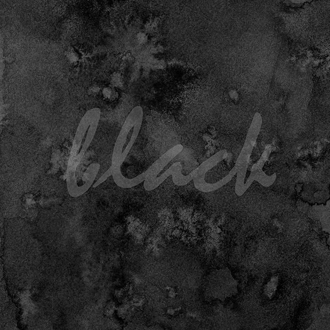 Digital Paper Black, Commercial Use Digital Watercolor Background ...