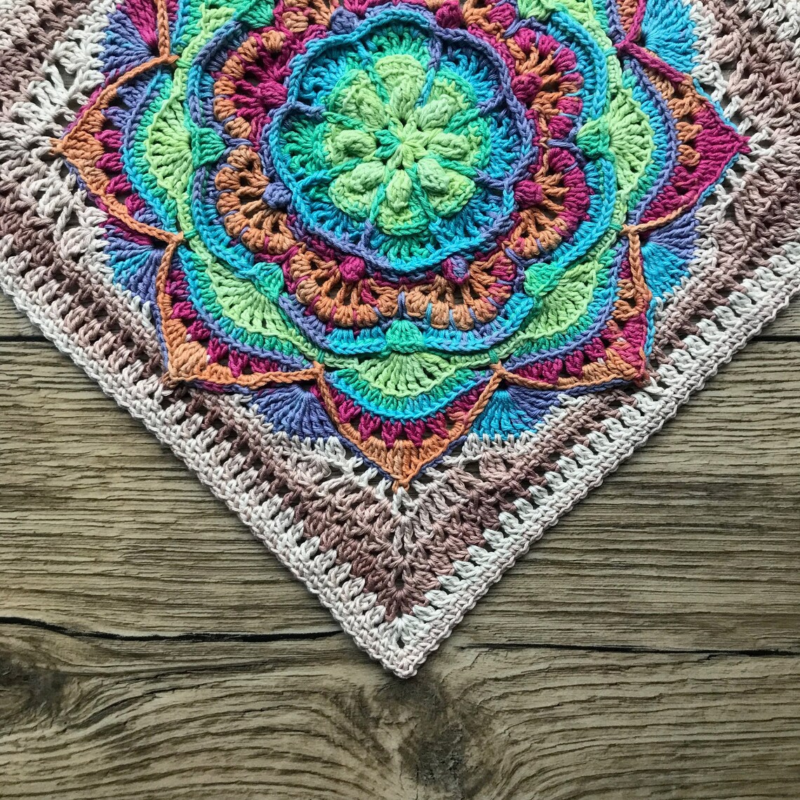 Pattern: Seaside Mandala - Etsy
