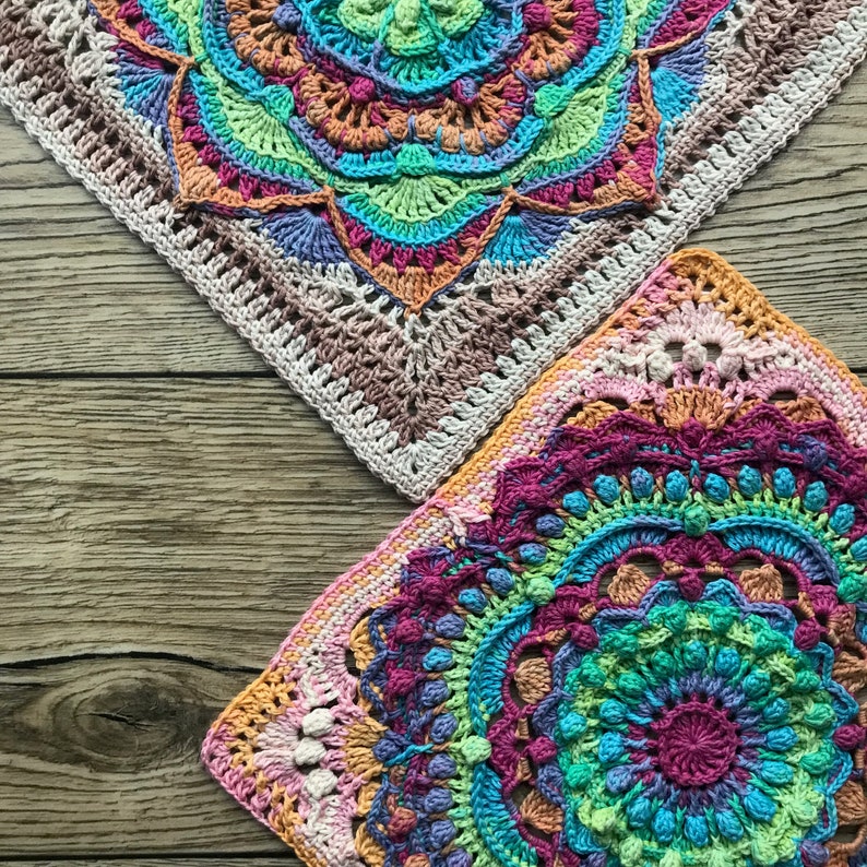 Pattern: Seaside Mandala - Etsy