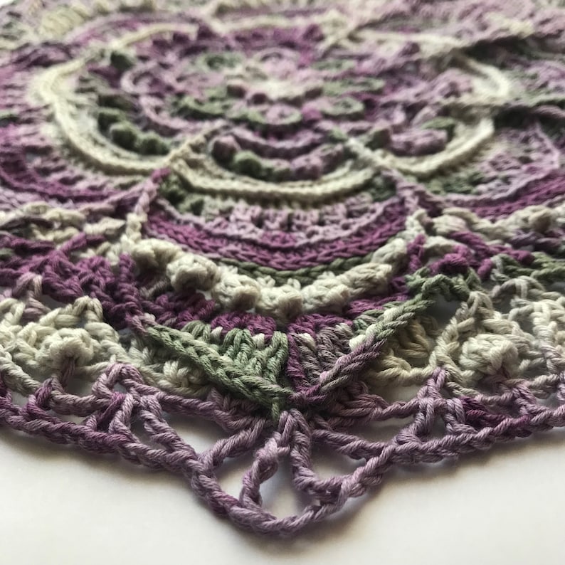 Pattern: Ripple Effect Mandala - Etsy