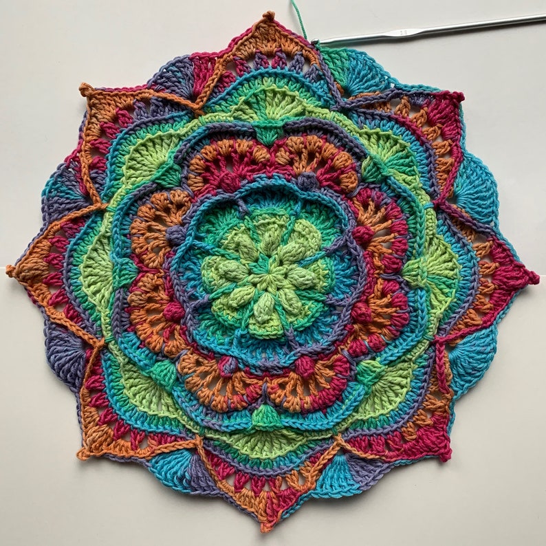 Pattern: Seaside Mandala - Etsy