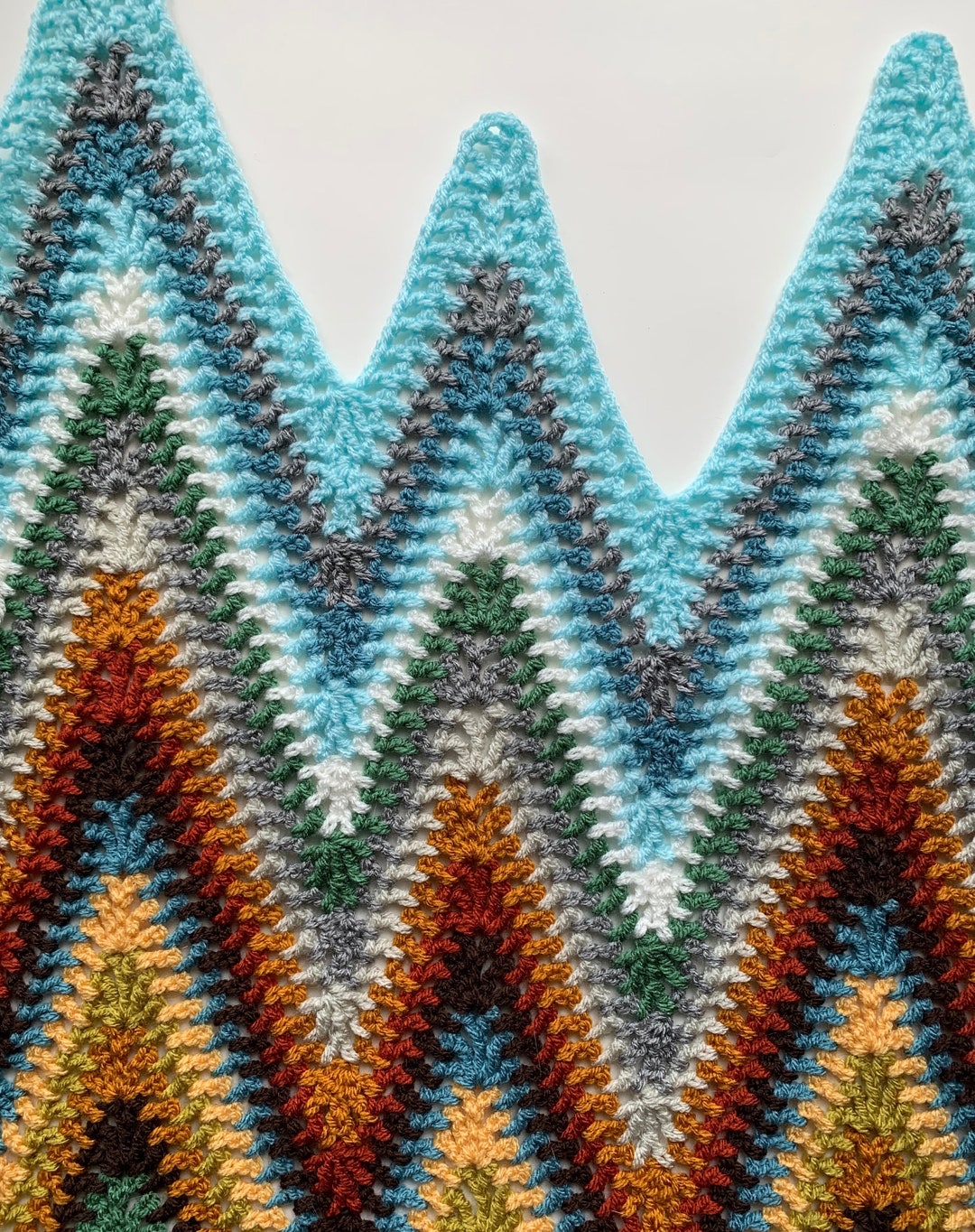 Pattern: Mountaintop Blanket - Etsy