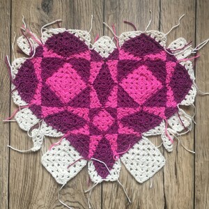 Pattern: Mosaic Heart - Etsy