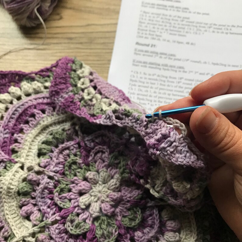 Pattern: Ripple Effect Mandala - Etsy