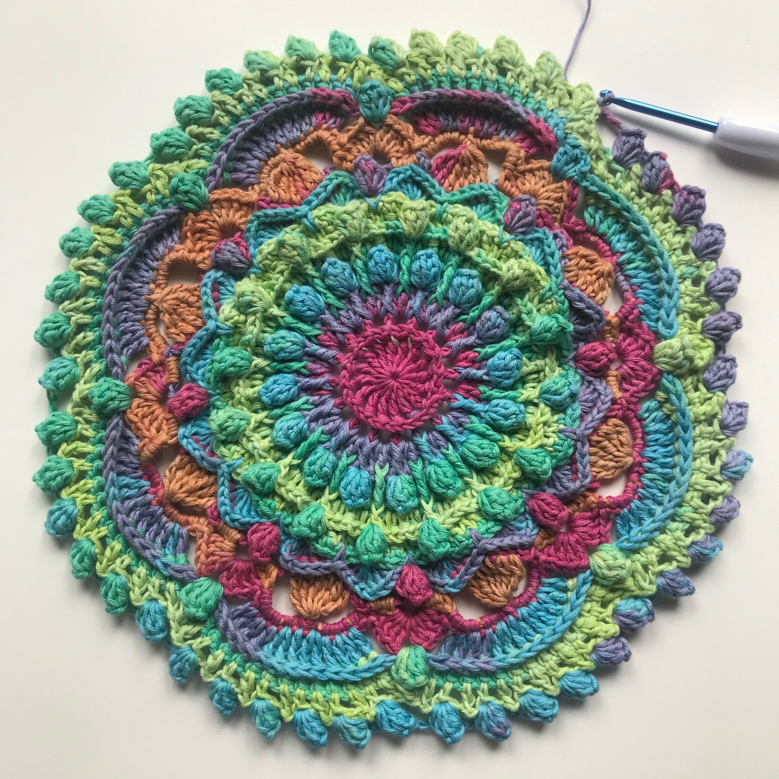 Pattern: Ray of Hope Mandala - Etsy
