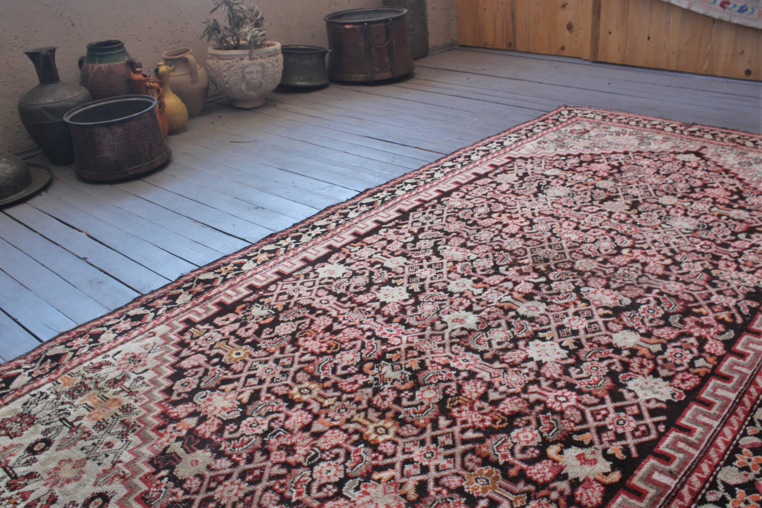 4'10''x9'10'' Antique Armenian Rug | Etsy