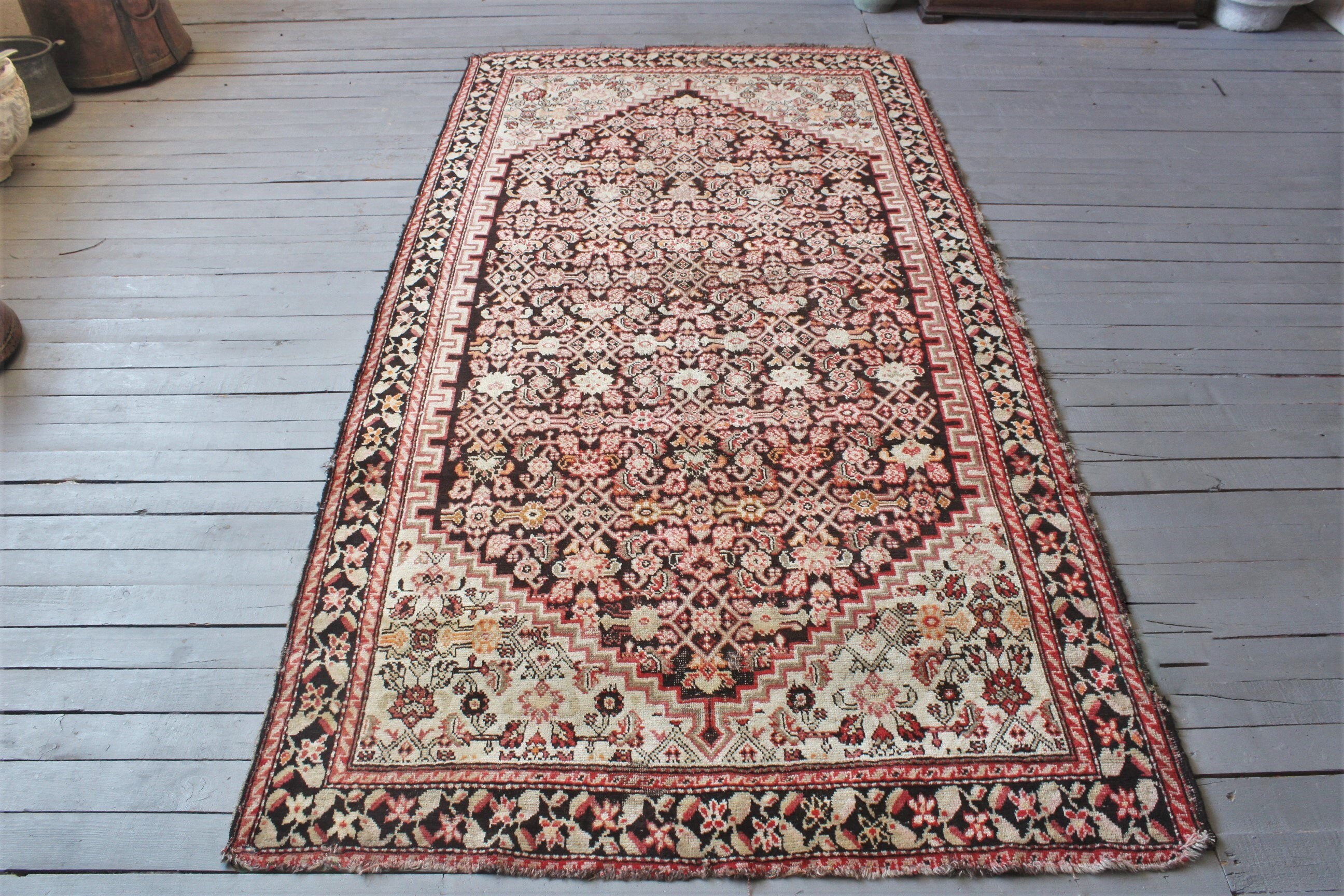 4'10''x9'10'' Antique Armenian Rug | Etsy