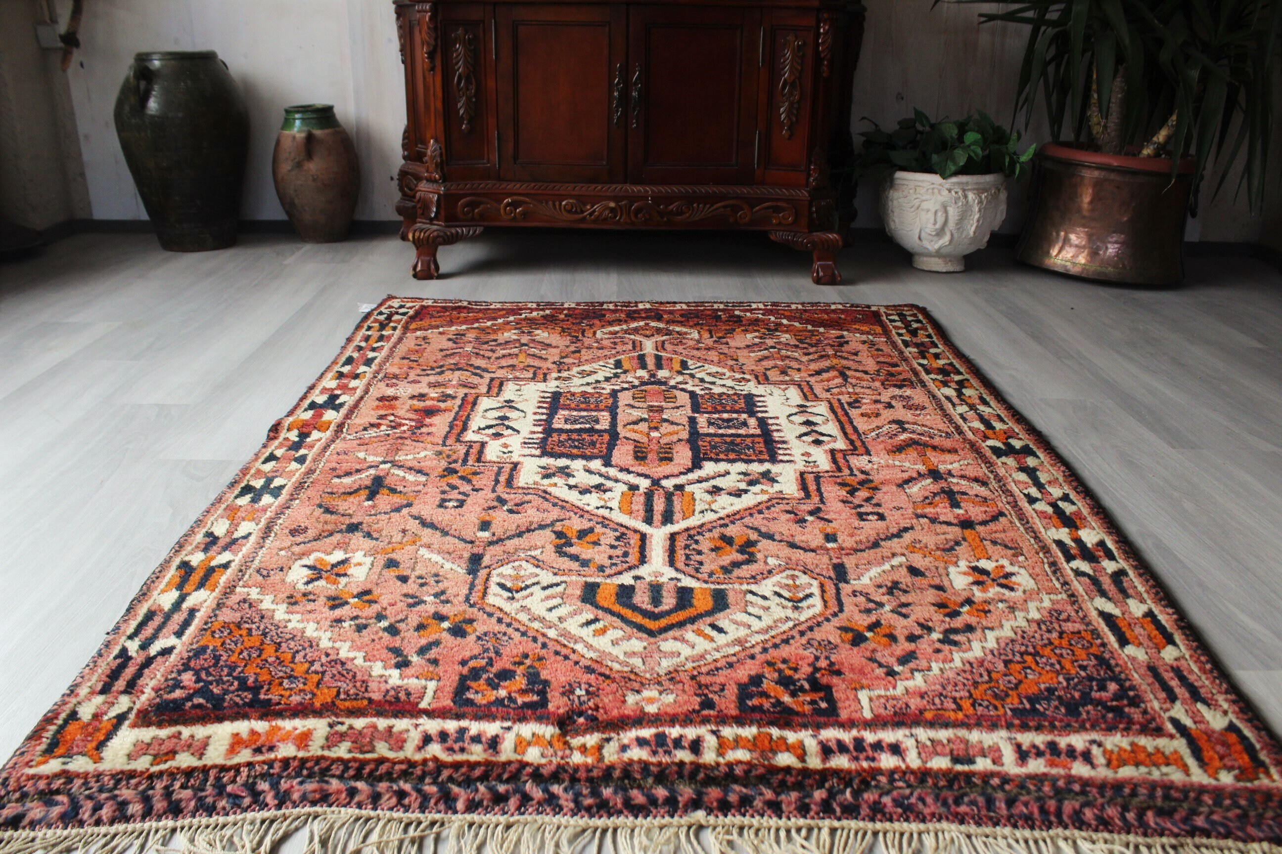 4'6''x6'2'' Antique Turkish Anatolian | Etsy