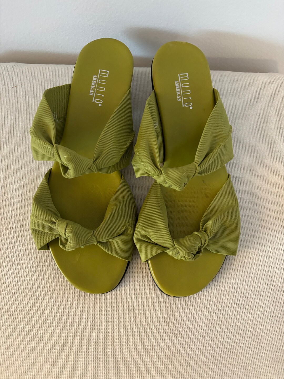 Lime Green Kitten Wedge - Etsy
