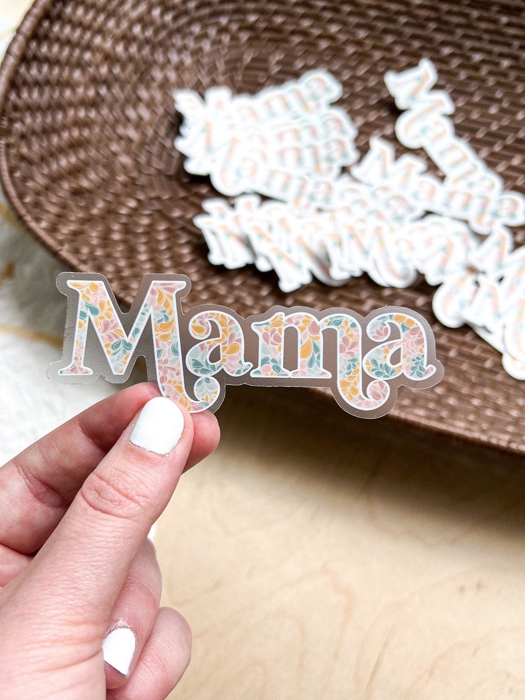 4 Mama Sticker. Mama Decal. Mama Sticker for Cup. Car Decal. Boho ...