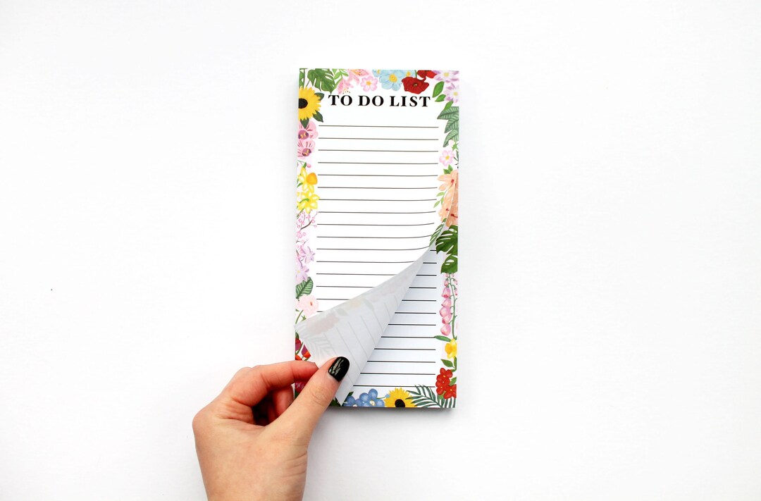 To Do List Desk Pad, to Do Today, Desk Planner, Weekly Agenda, Notepad ...