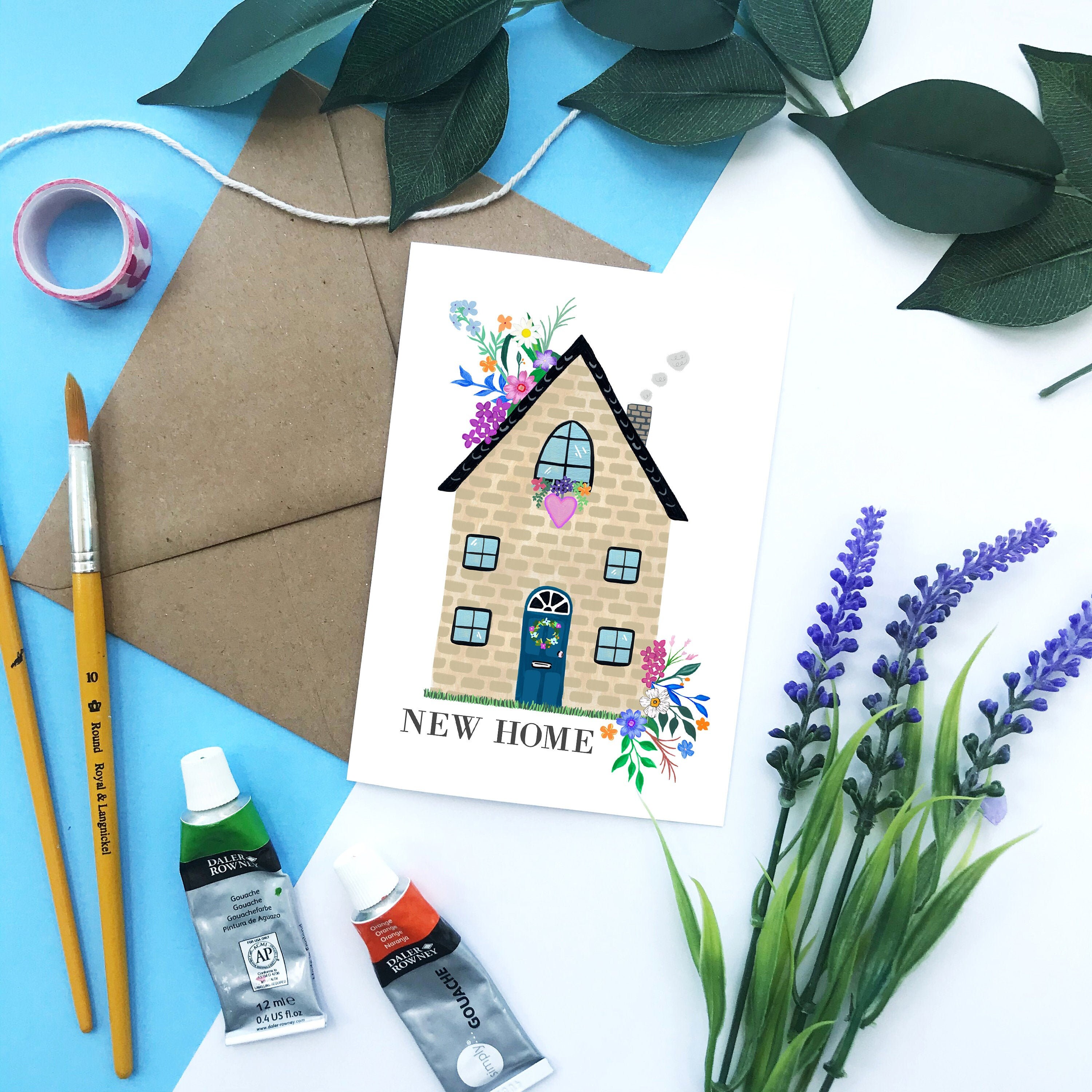 New Home Card Greetings Card Home Card New House Moving - Etsy