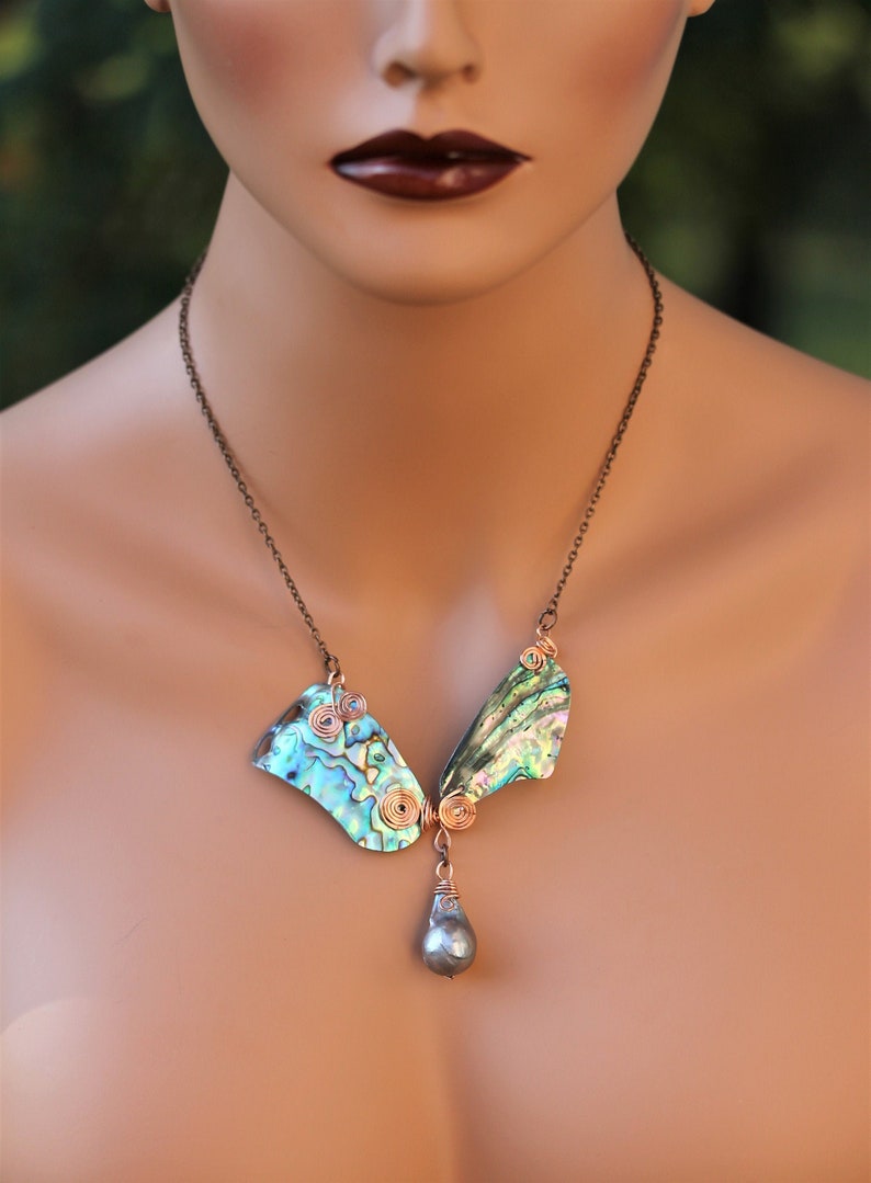 Abalone Shell Jewelry Hand Carved Abalone Shell Edison - Etsy