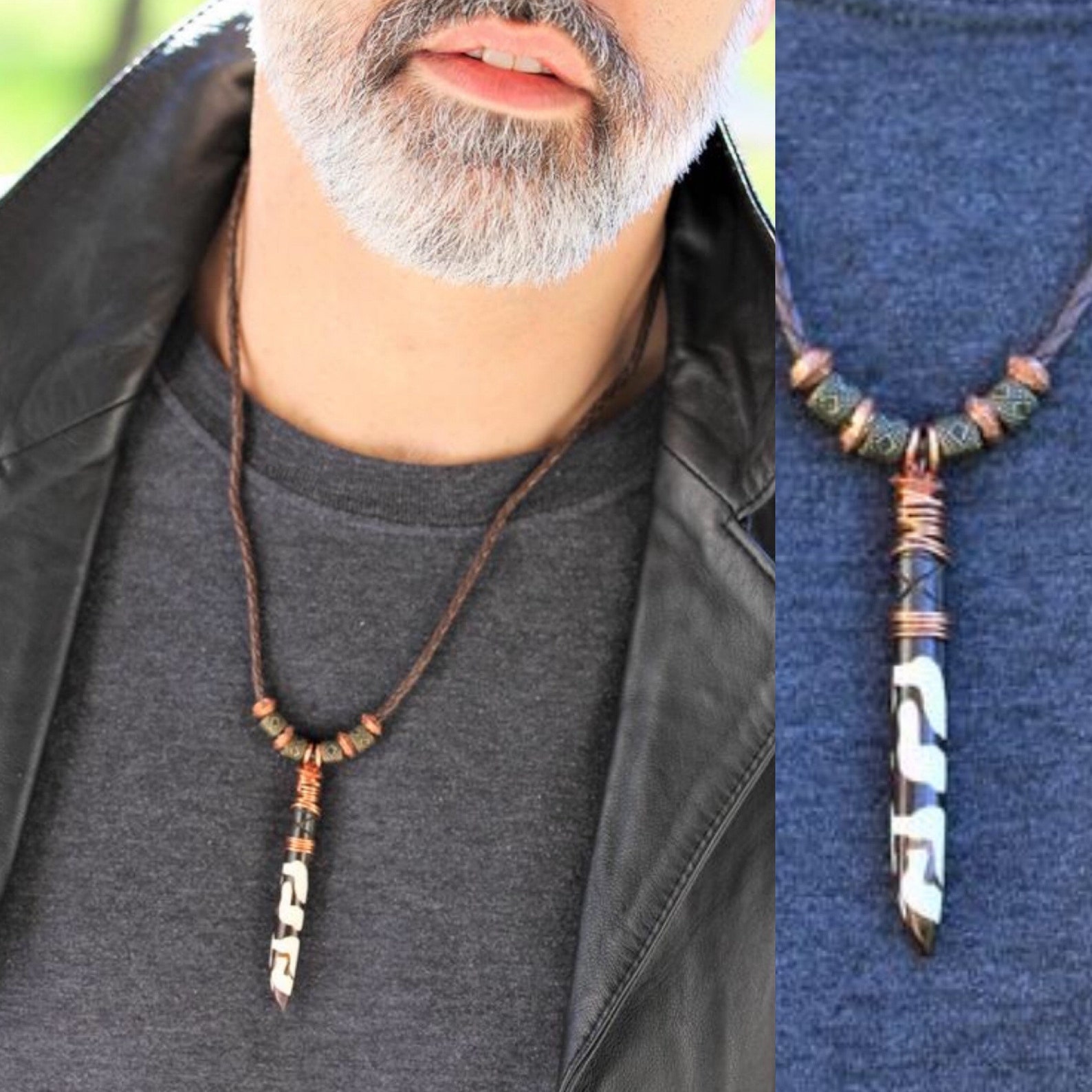 Men's Jewelry African Bone Jewelry Bone Jewelry Unqiue - Etsy