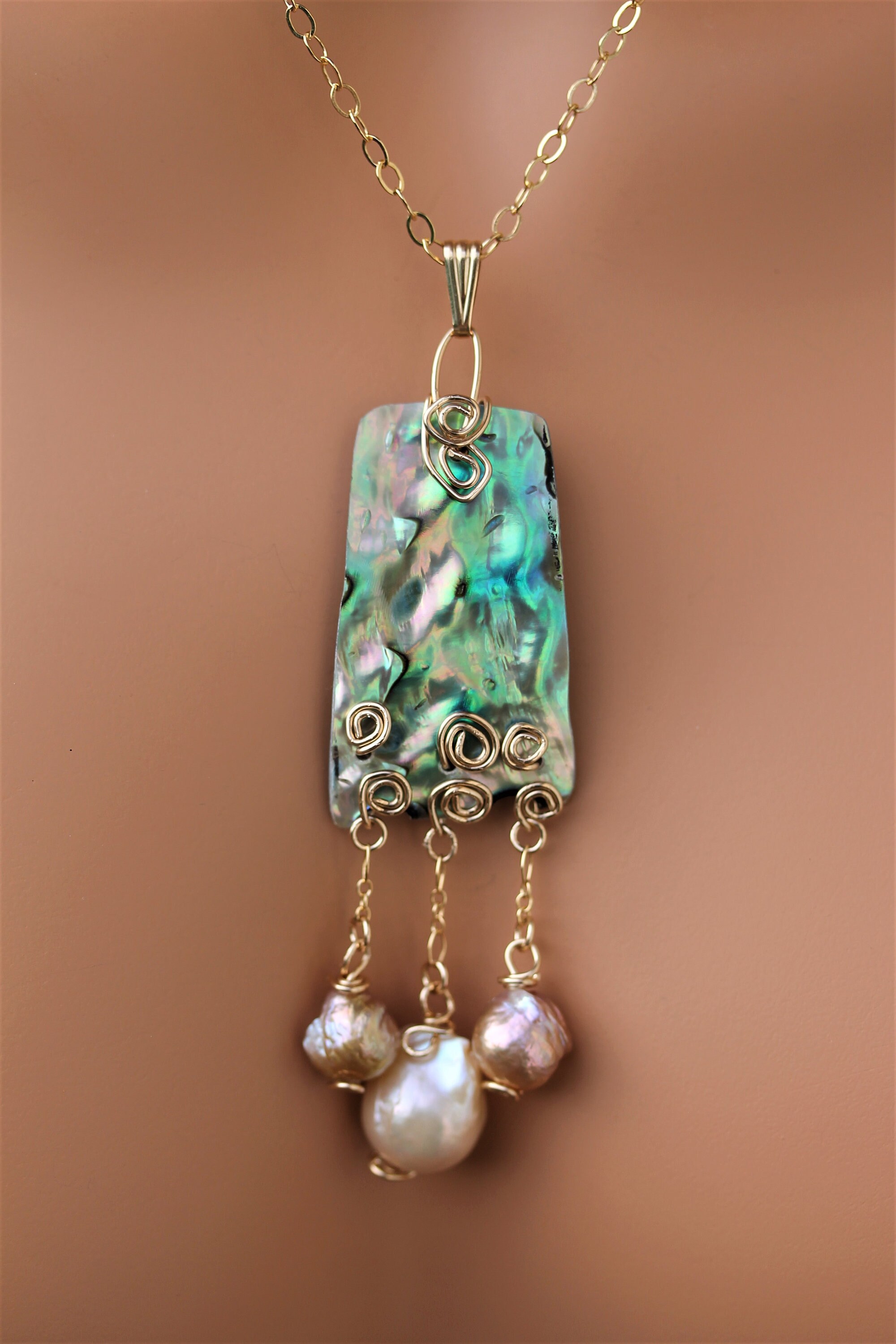 Abalone shell jewelry Hand carved Abalone shell Edison | Etsy