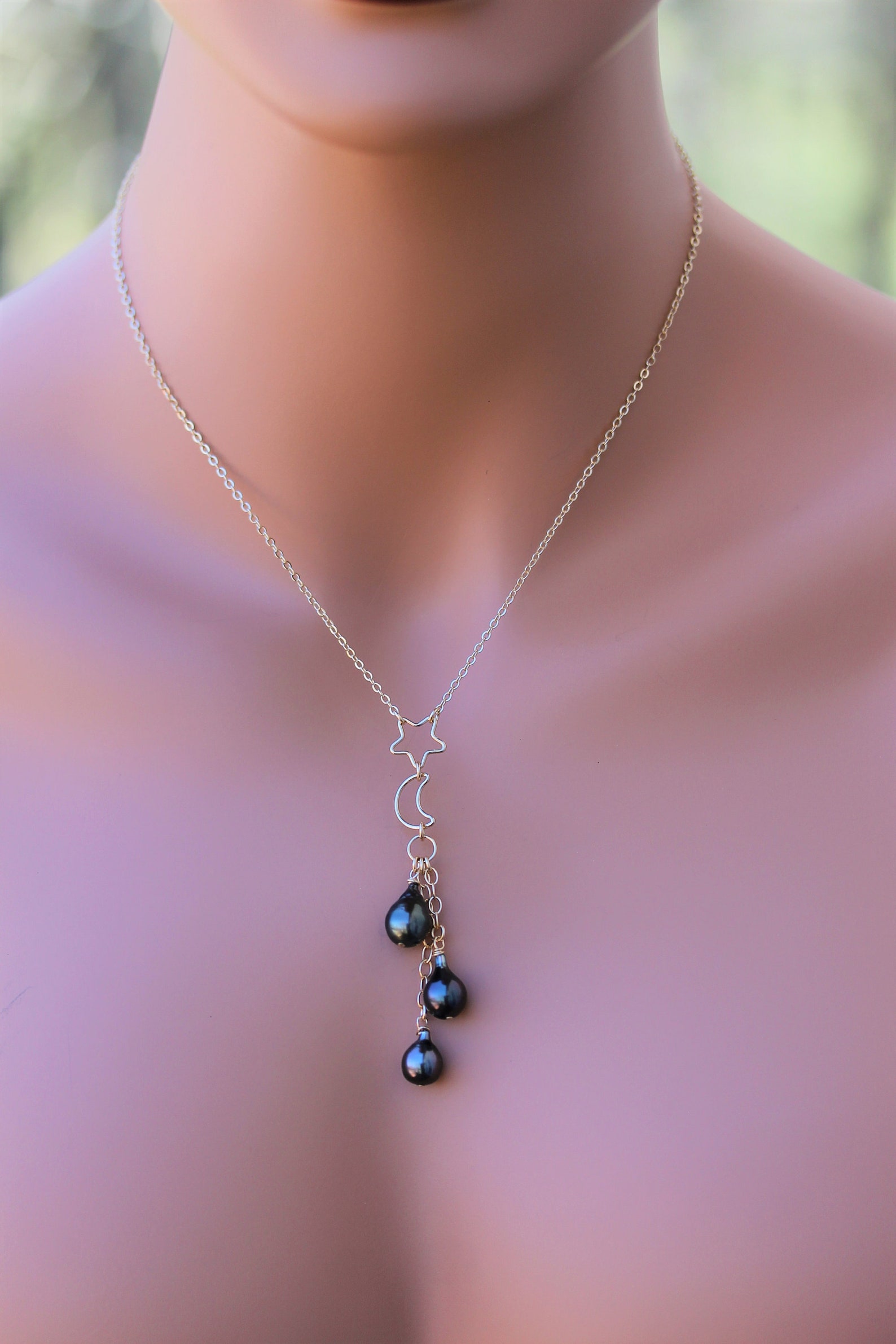 Black Tahitian Pearls, Black Tahitian Pearl Necklace, Unique Jewelry ...