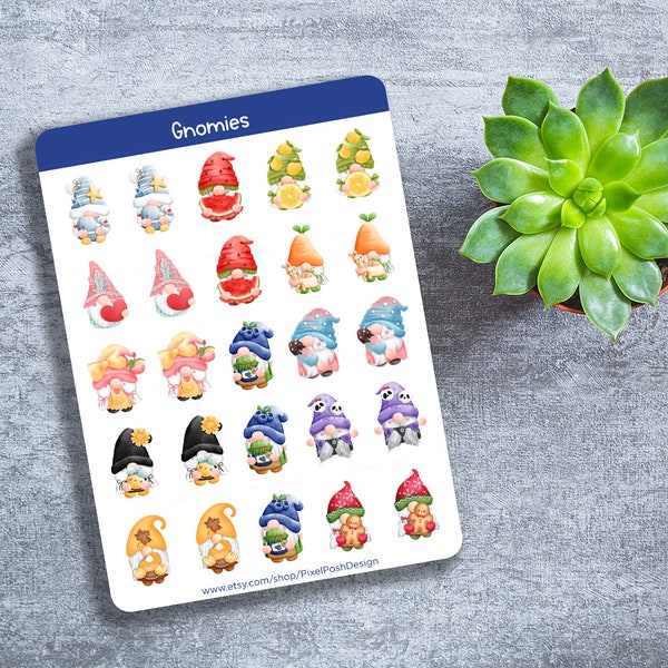 Gnome Planner - Etsy