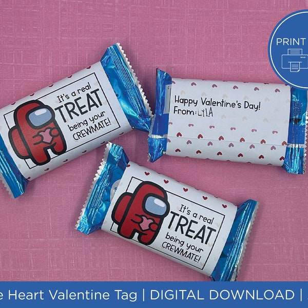 Among Us Valentine Card - Etsy