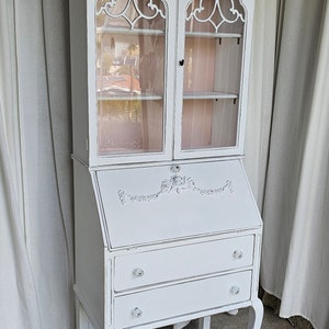 Gorgeous Queen Ann Secretary Hutch, Romantic Style, Paris Apartment ...