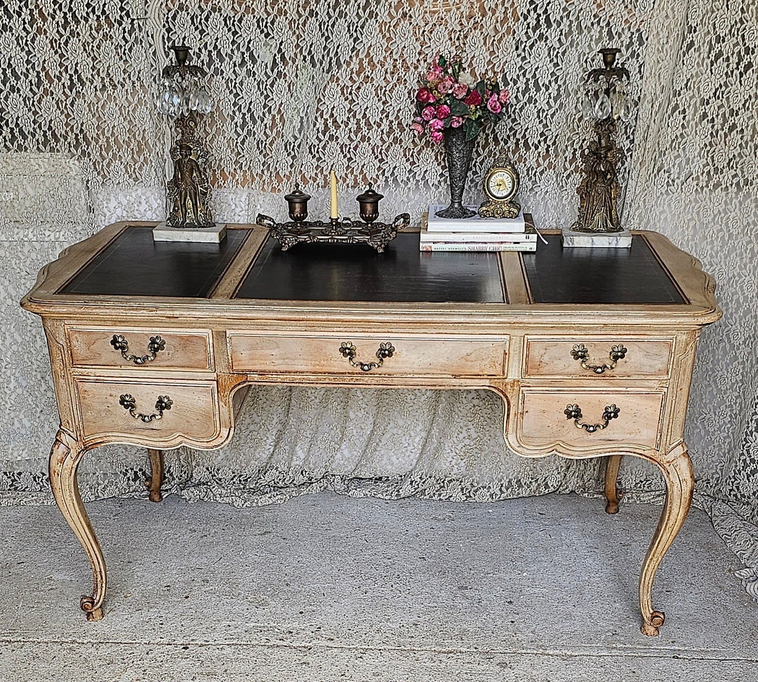 Vintage Drexel Desk / Table Antique Desk French Provincial - Etsy