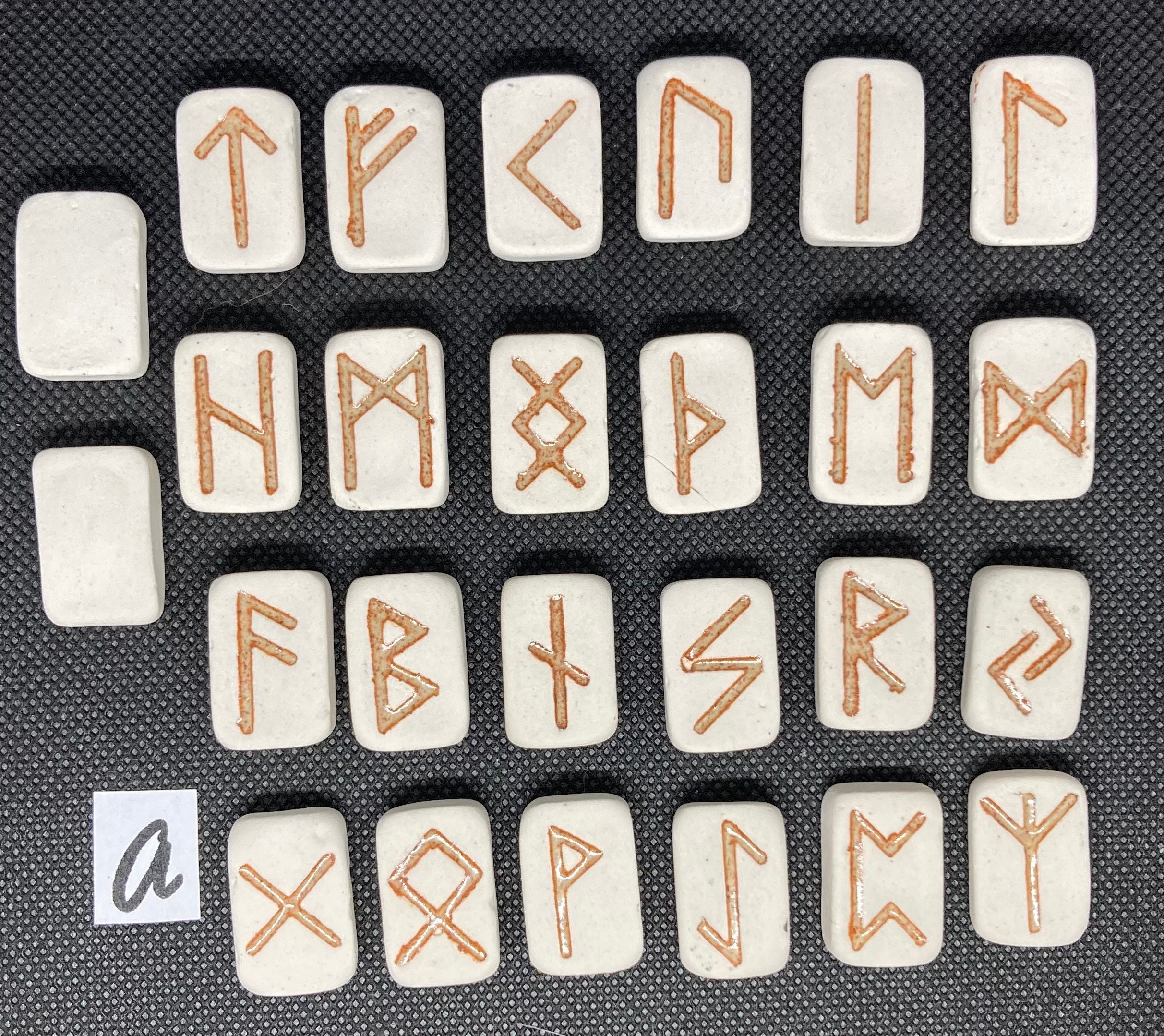 Porcelain Rune Tiles - Etsy
