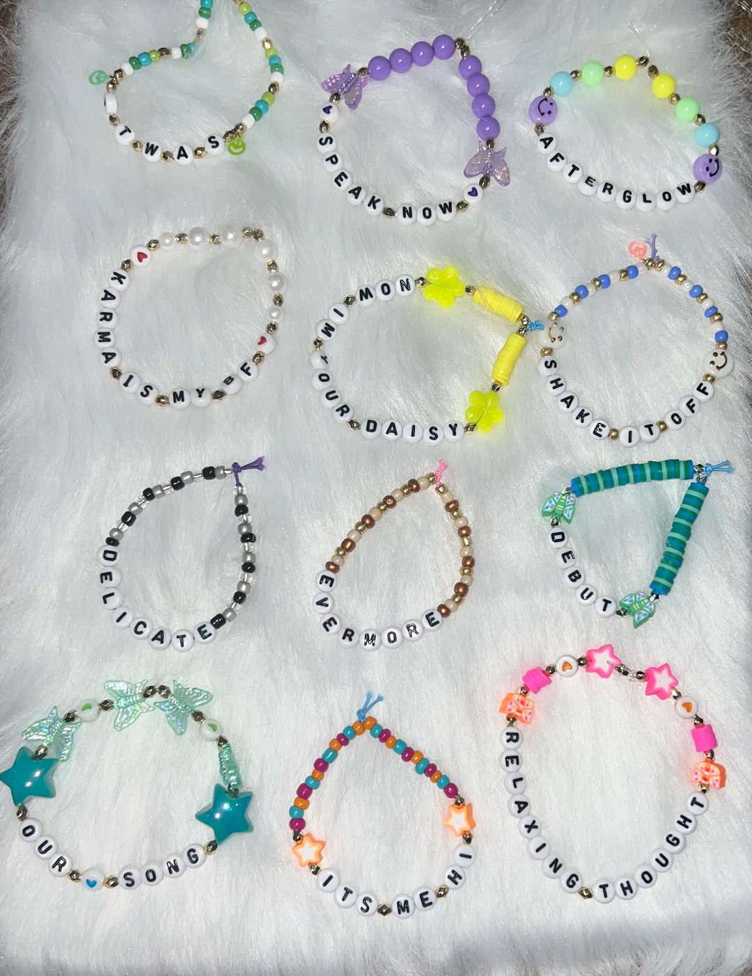 Taylor Swift Friendship Bracelets - Etsy