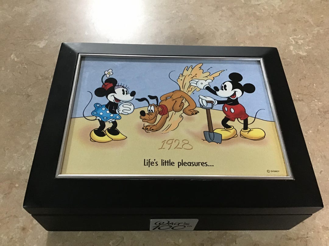 Mickey Mouse Keepsake Box - Etsy
