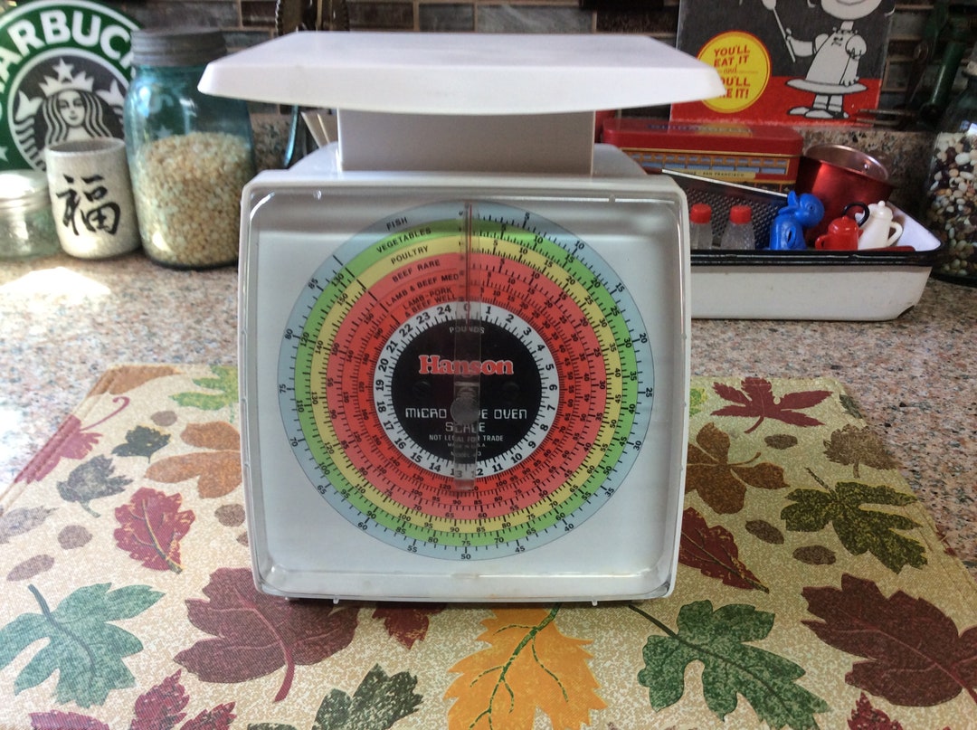 Hanson Microwave Oven Scale - Etsy