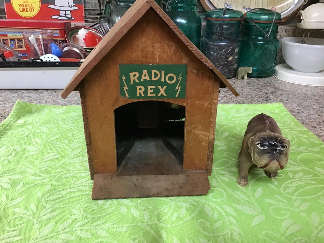 Radio Rex With Dog House - Etsy