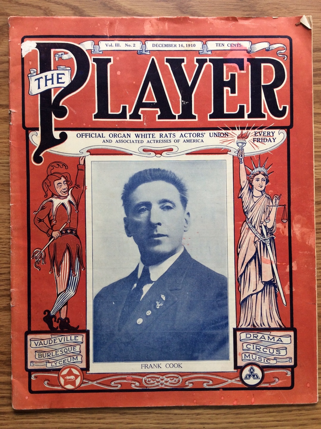 The Player / Official Organ of Actor/actors Union - Etsy