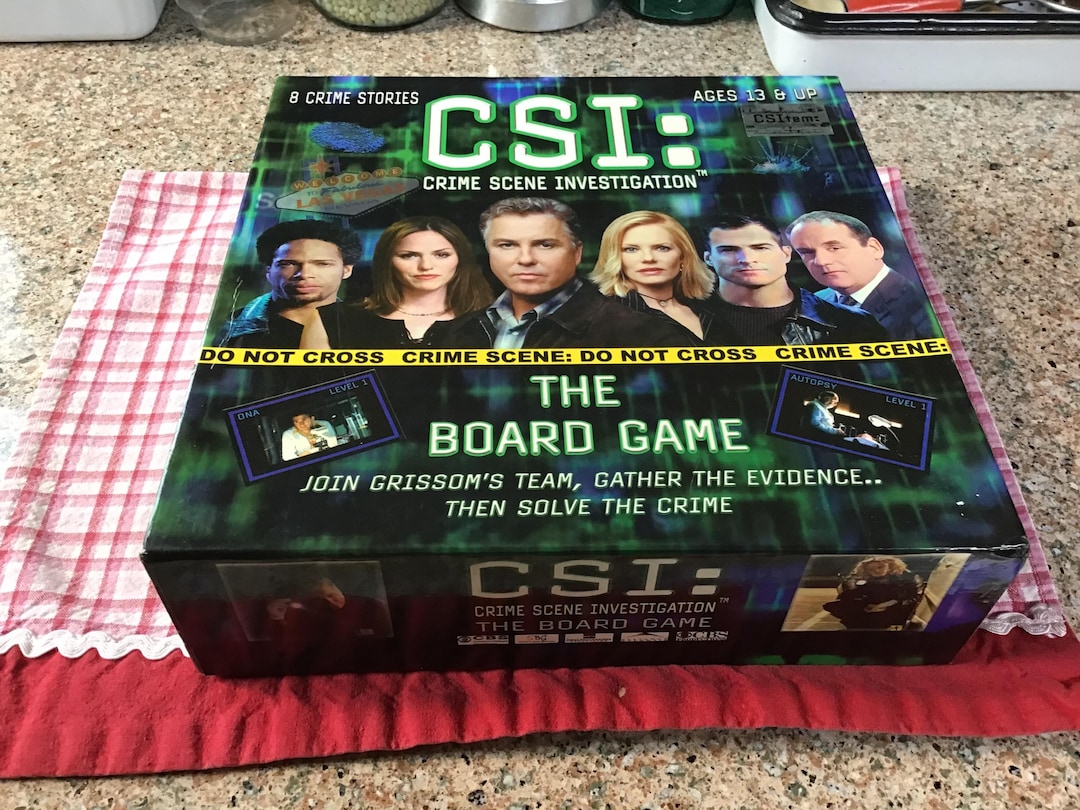 CSI / the Board Game - Etsy