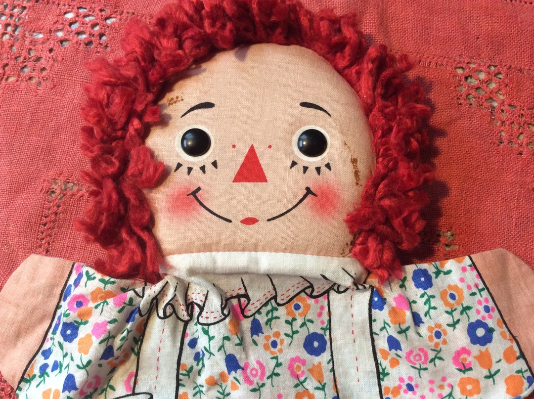 Raggedy Ann Puppet - Etsy