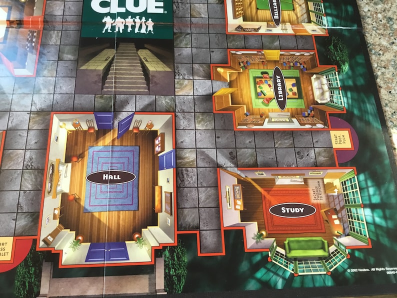 Clue / Game Board ONLY - Etsy