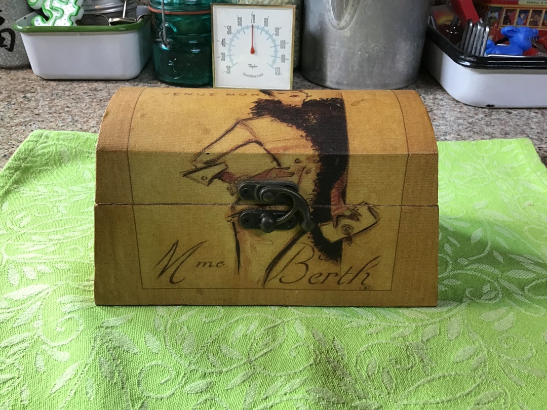 Paris Hinged Box - Etsy