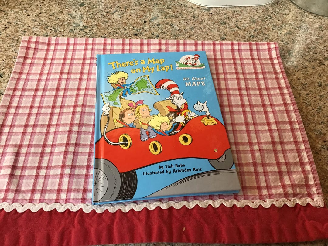 Dr Suess Book / All About Maps - Etsy