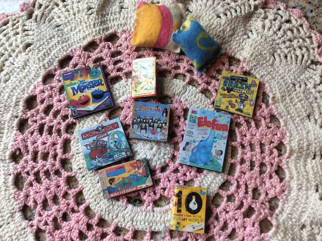 Handmade Miniature Set / 10 Pieces - Etsy