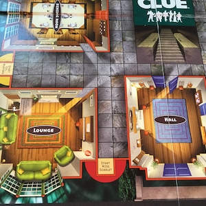 Clue / Game Board ONLY - Etsy
