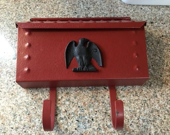 Burgundy Mailbox - Etsy