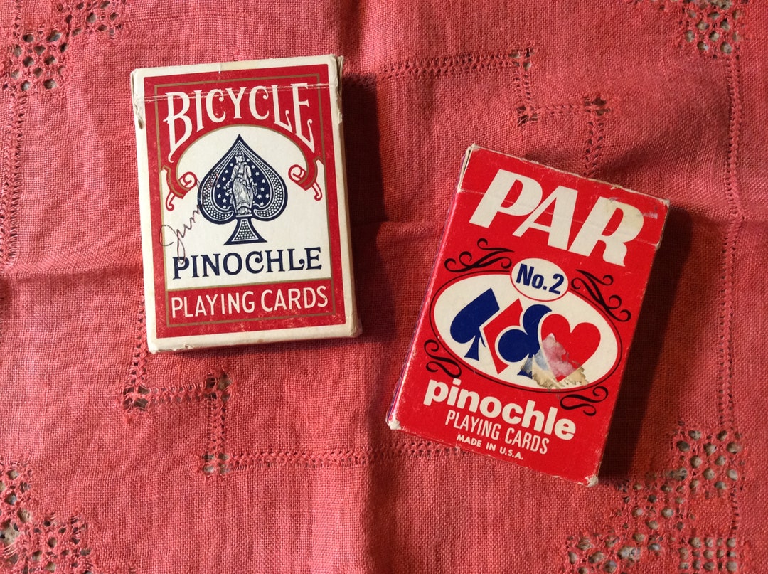 Pinochle Card Decks / 2 Decks - Etsy
