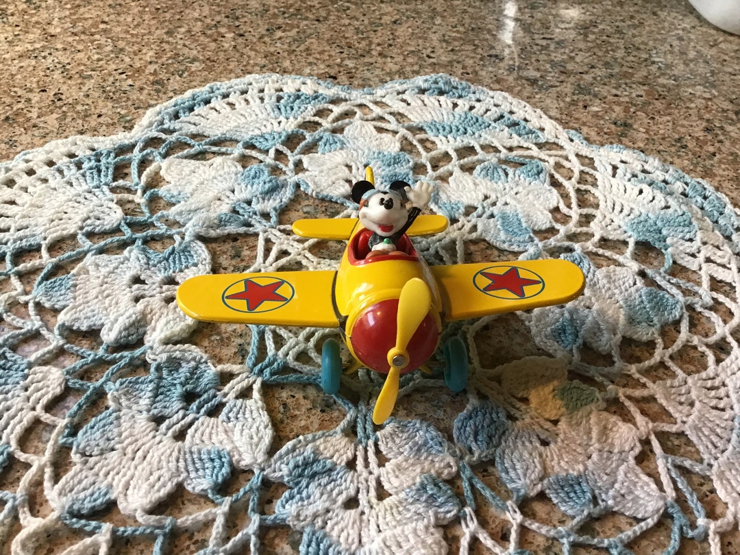 Mickey Mouse Airplane - Etsy