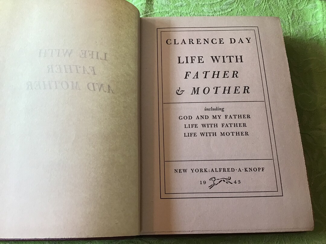 Clarence Day / Life With God / Father /mother - Etsy