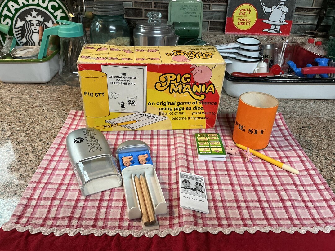Pig Mania Game - Etsy