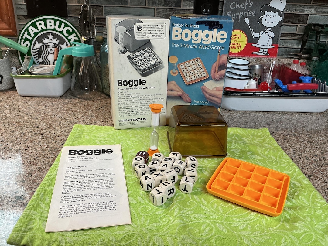 Boggle Dice Game - Etsy