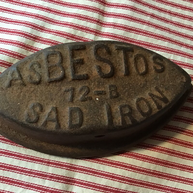 Asbestos Sad Iron - Etsy