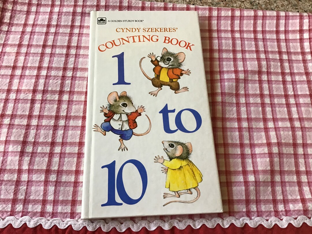 Golden Counting Book - Etsy