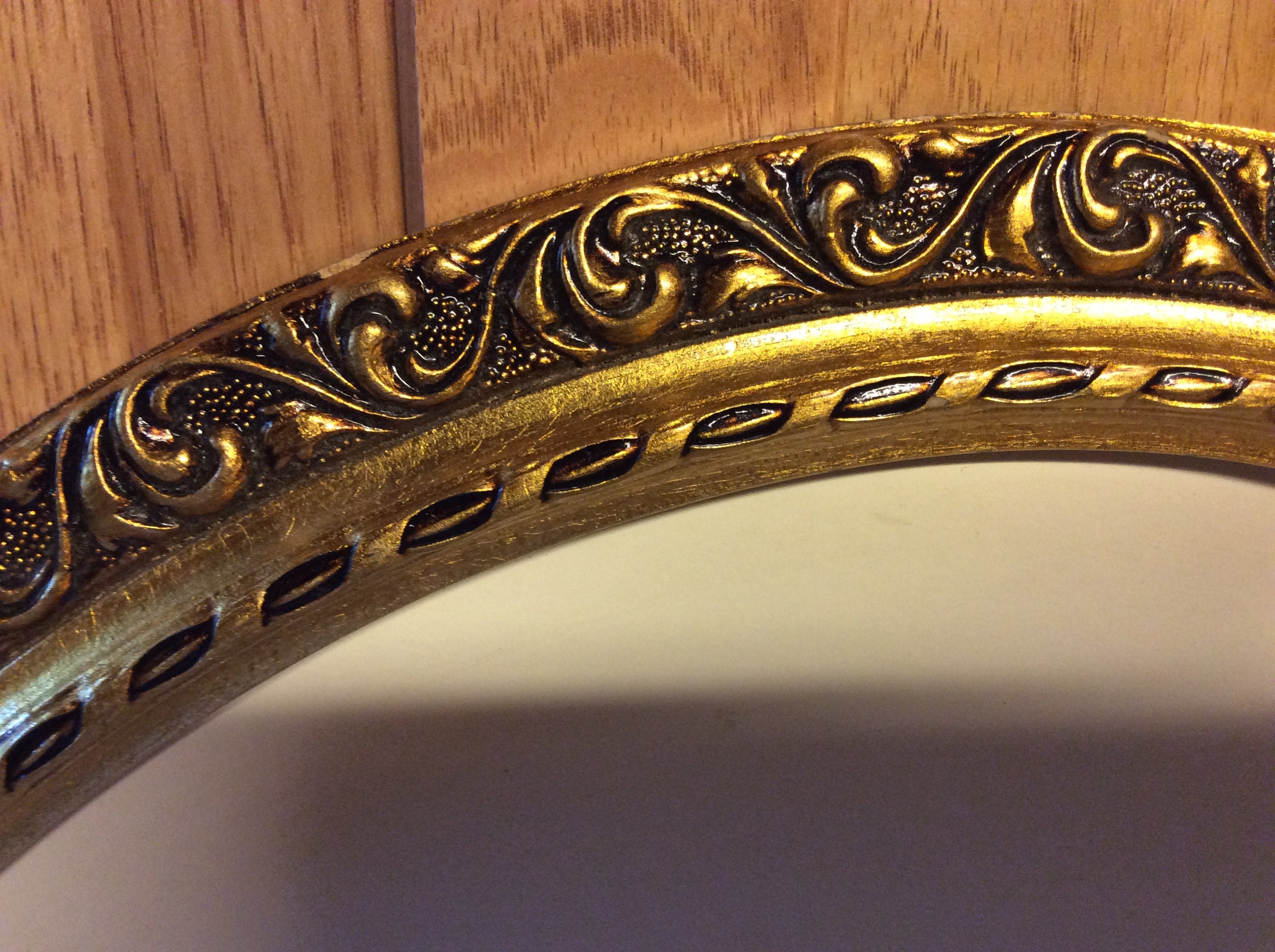 Gold Carved Wood Frame | Etsy