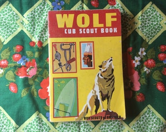 Wolf Cub Scout Book | Etsy